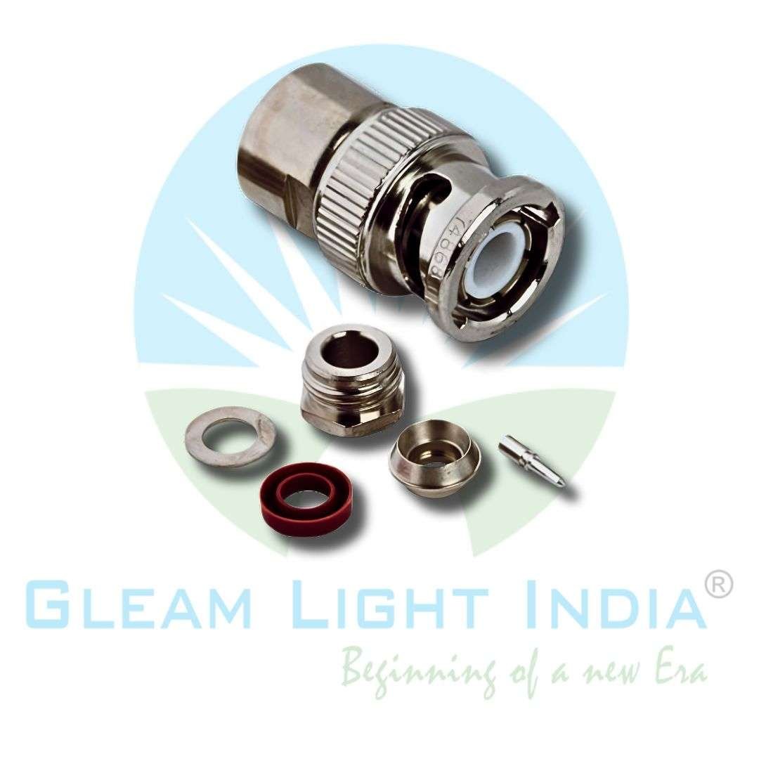 BNC Male For LMR 200 Clamp Type | Gleam Light India