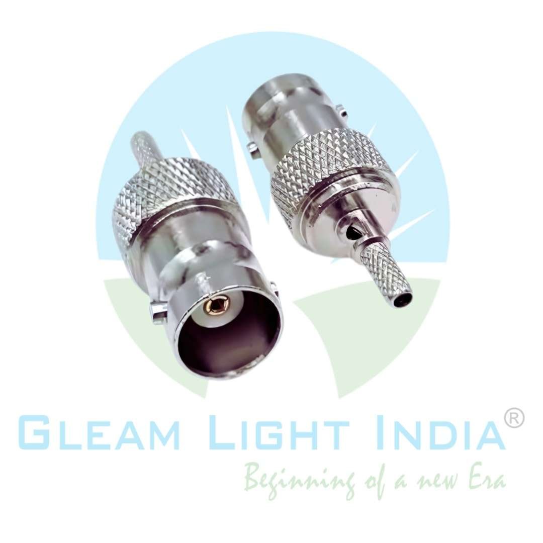 BNC Female Crimp Type Connector For RG 316/179 | Gleam Light India